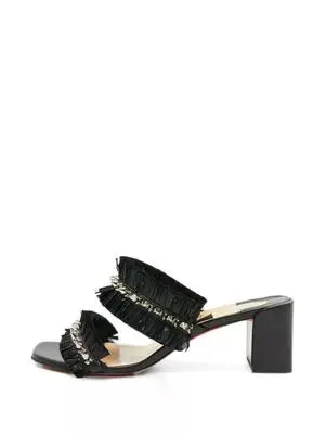 CHRISTIAN LOUBOUTIN Marivodu Trimmed Sandals