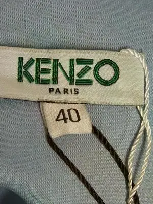 Kenzo Striped Asymmetric Mini Skirt