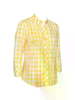 Carolina Herrera Gingham-check Cotton Shirt