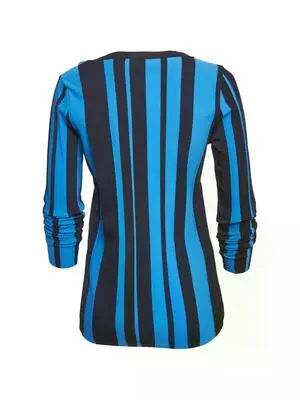 Diane Von Furstenberg Striped Knit Top