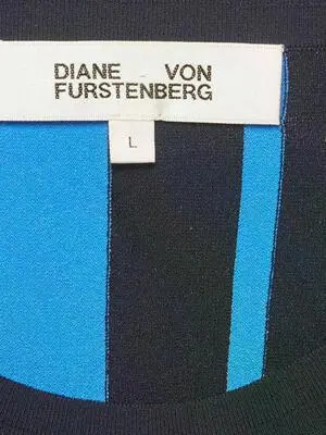 Diane Von Furstenberg Striped Knit Top