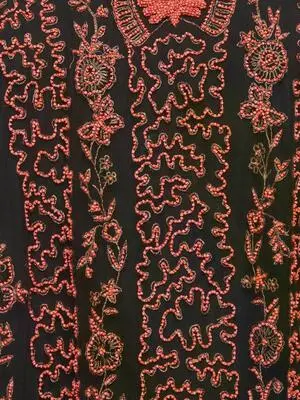 Dior Beaded Lace-trim Blouse