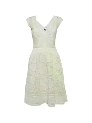 Missoni Seashell-motif Mini Dress - Neutrals