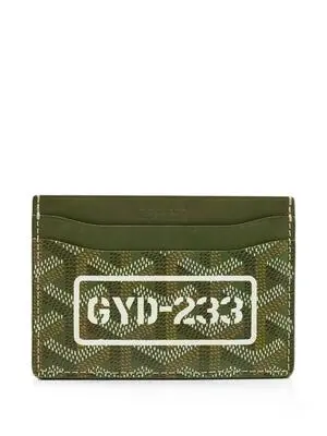 Goyard 2024 Saint Sulpice Goyardine Card Holder - Green
