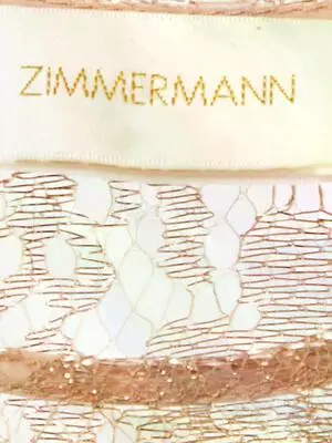 Zimmermann Round-neck Mini Dress
