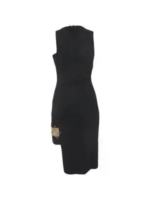 Versace Embellished-sleeveless Mini Dress