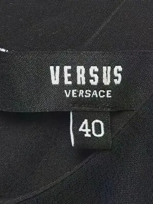 Versace Embellished-sleeveless Mini Dress
