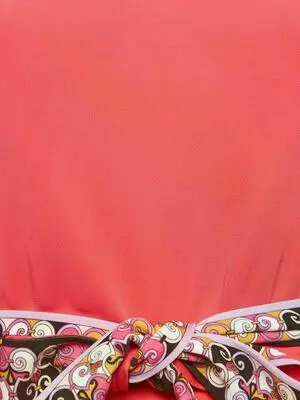Emilio Pucci Belted Mini Dress