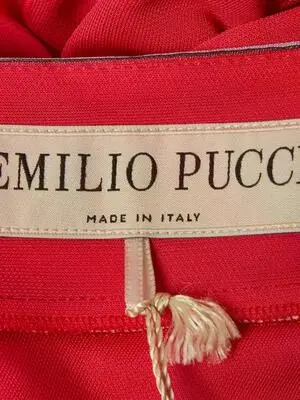 Emilio Pucci Belted Mini Dress