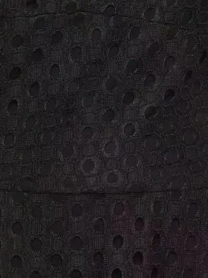 Maje Eyelet Lace Midi Dress