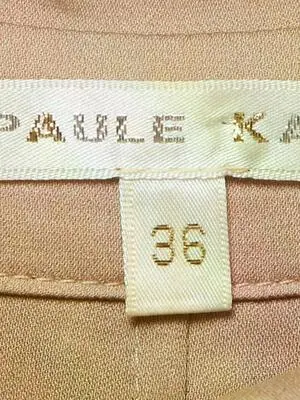 Paule Ka Ruched Satin-panel Top