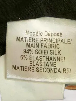 Paule Ka Ruched Satin-panel Top