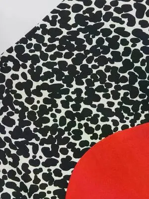 Moschino Color-block Animal Print Dress