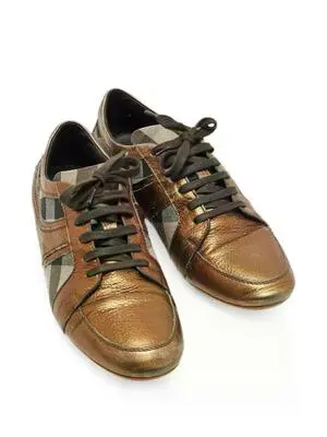 Burberry Nova Check Low-top Sneakers