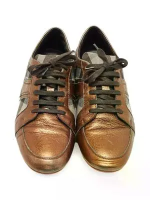 Burberry Nova Check Low-top Sneakers