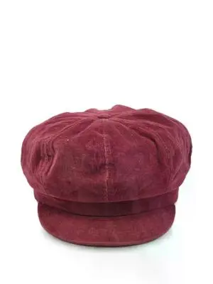Dolce & Gabbana Corduroy Cap - Red