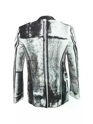 Alexander McQueen Trompe-l'oeil Single-breasted Blazer