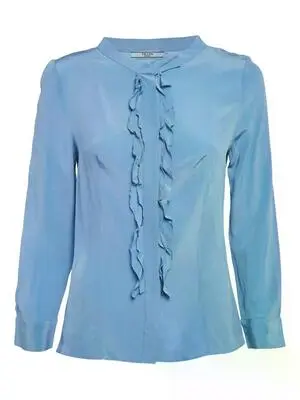 Prada Silk Blouse - Blue