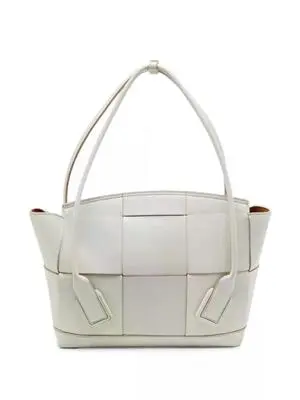 Bottega Veneta Arco Maxi Intrecciato Tote Bag - Neutrals