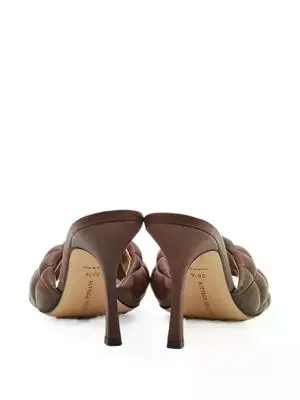 Bottega Veneta Lido Quilted Leather Sandals