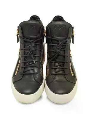 GIUSEPPE ZANOTTI Wings-plaque Sneakers