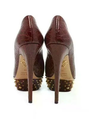 CHARLOTTE OLYMPIA Paloma Spiked Platform Pumps