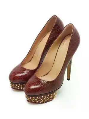 CHARLOTTE OLYMPIA Paloma Spiked Platform Pumps