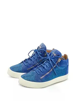 GIUSEPPE ZANOTTI Kriss Crystal-embellished Sneakers