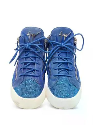 GIUSEPPE ZANOTTI Kriss Crystal-embellished Sneakers