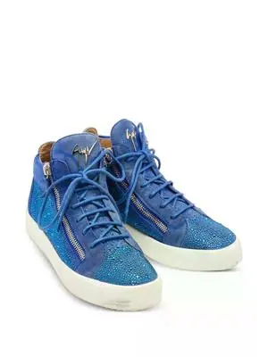 GIUSEPPE ZANOTTI Kriss Crystal-embellished Sneakers