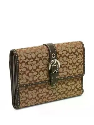 COACH Buckle Trifold Wallet