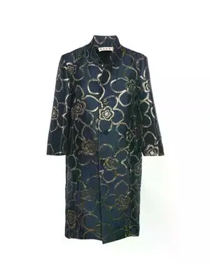 MARNI Marni Floral Jacquard Overcoat