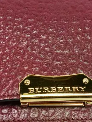 Burberry Madison Chain Mini Bag - Red