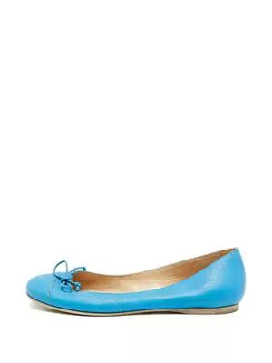 Fendi Ballet Flats With Bow Detailing