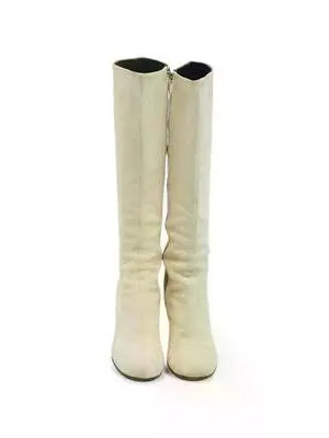 Gucci Suede Knee-length Boots