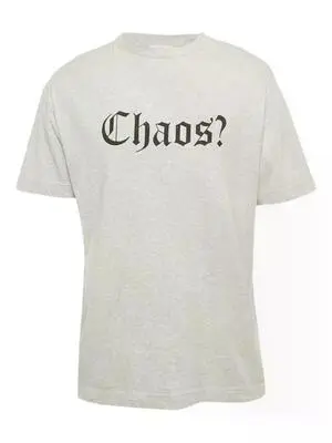 Palm Angels Graphic-print Cotton T-shirt - Grey