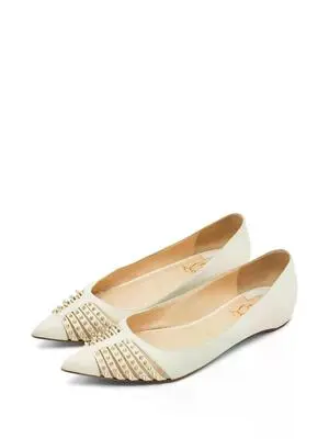CHRISTIAN LOUBOUTIN Bareta Studded Ballet Flats
