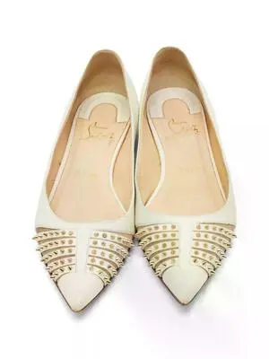 CHRISTIAN LOUBOUTIN Bareta Studded Ballet Flats