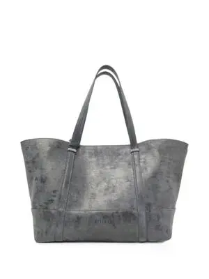 Peserico Beaded-trim Calf Suede Tote Bag