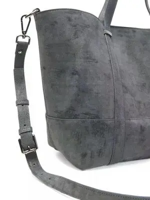 Peserico Beaded-trim Calf Suede Tote Bag