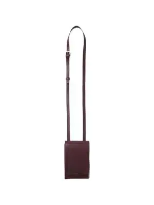 Peserico Calf Leather Foldover Crossbody Mini Bag
