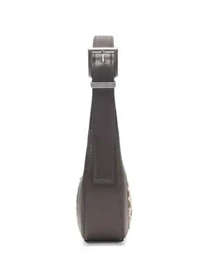 Peserico Animal-print Calf Leather Shoulder Bag
