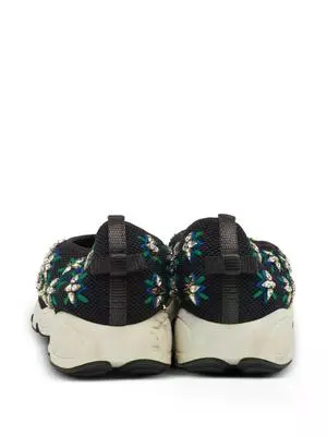 Dior Fusion Crystal-embellished Sneakers - Black