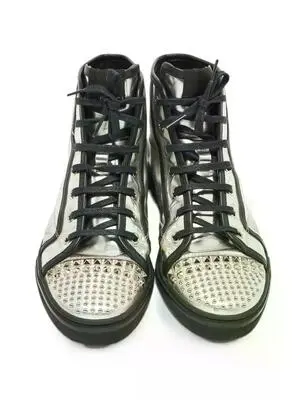 Gucci Stud-embellished Leather Sneakers