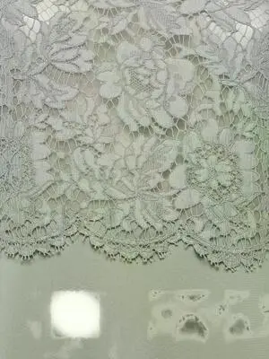 Valentino Garavani Lace-overlay Wool Midi Dress