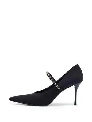 Miu Miu Crystal-embellished Pumps