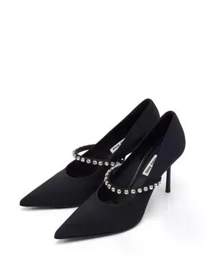 Miu Miu Crystal-embellished Pumps