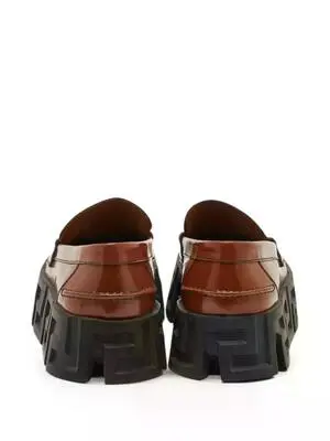 Versace Greca Platform Loafers