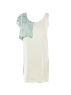 ALEXANDER WANG One-shoulder Layered Dress - Neutrals