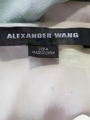 ALEXANDER WANG One-shoulder Layered Dress